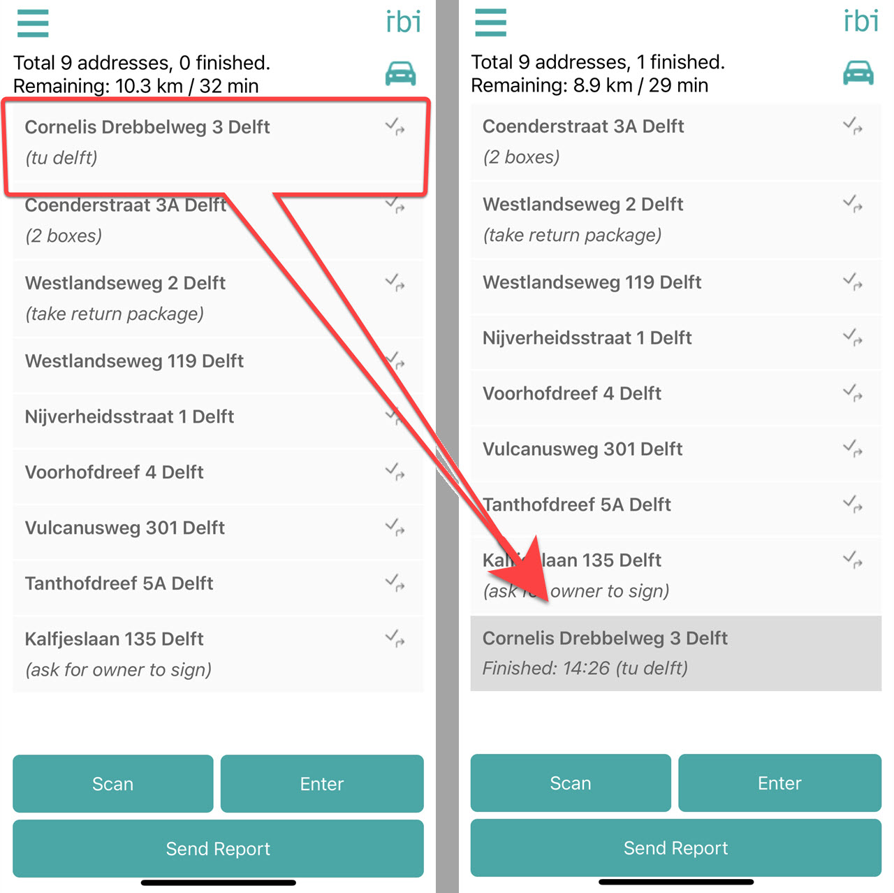 Next stop at the top - IBI app