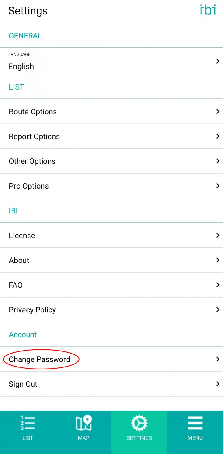 IBI manual - How to create an IBI account and sign in