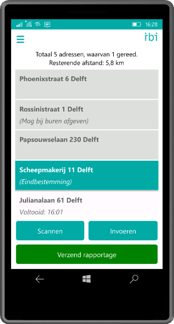 Nieuw design - Nieuwe interface & intuïtiever | IBI App