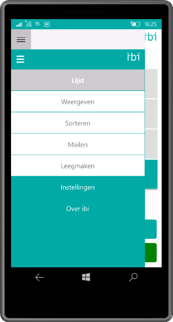Nieuw design - Nieuwe interface & intuïtiever | IBI App